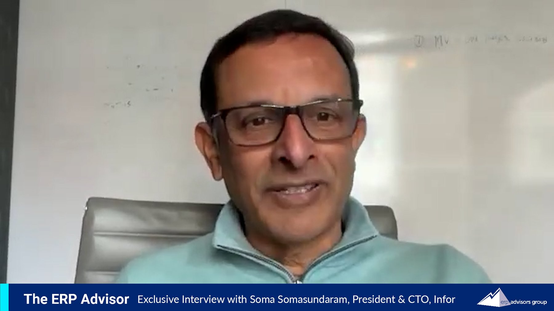 Leaders in ERP: Soma Somasundaram, President & CTO, Infor